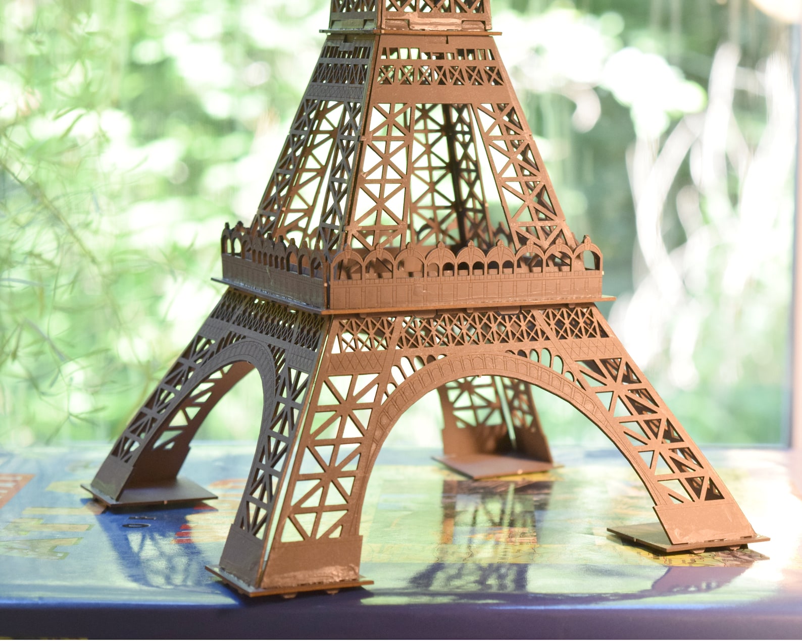 Eiffel Tower Model Kit, Paris France Landmark, 16" Tall, Fun to Build ...