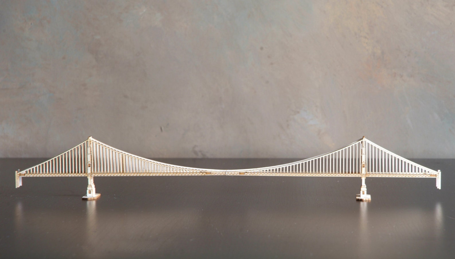 Miniature Golden Gate Bridge Model Kit With Laser Cut Parts, San ...