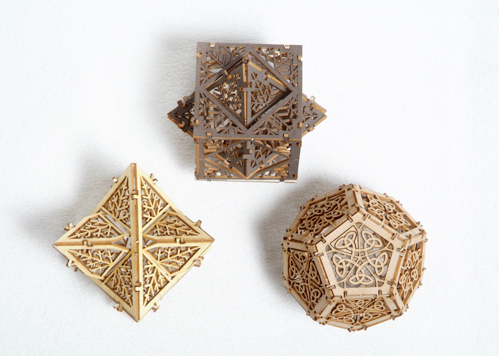 Sacred Geometry Model Kit 3 Small Orbs A Unique Gift of | Etsy