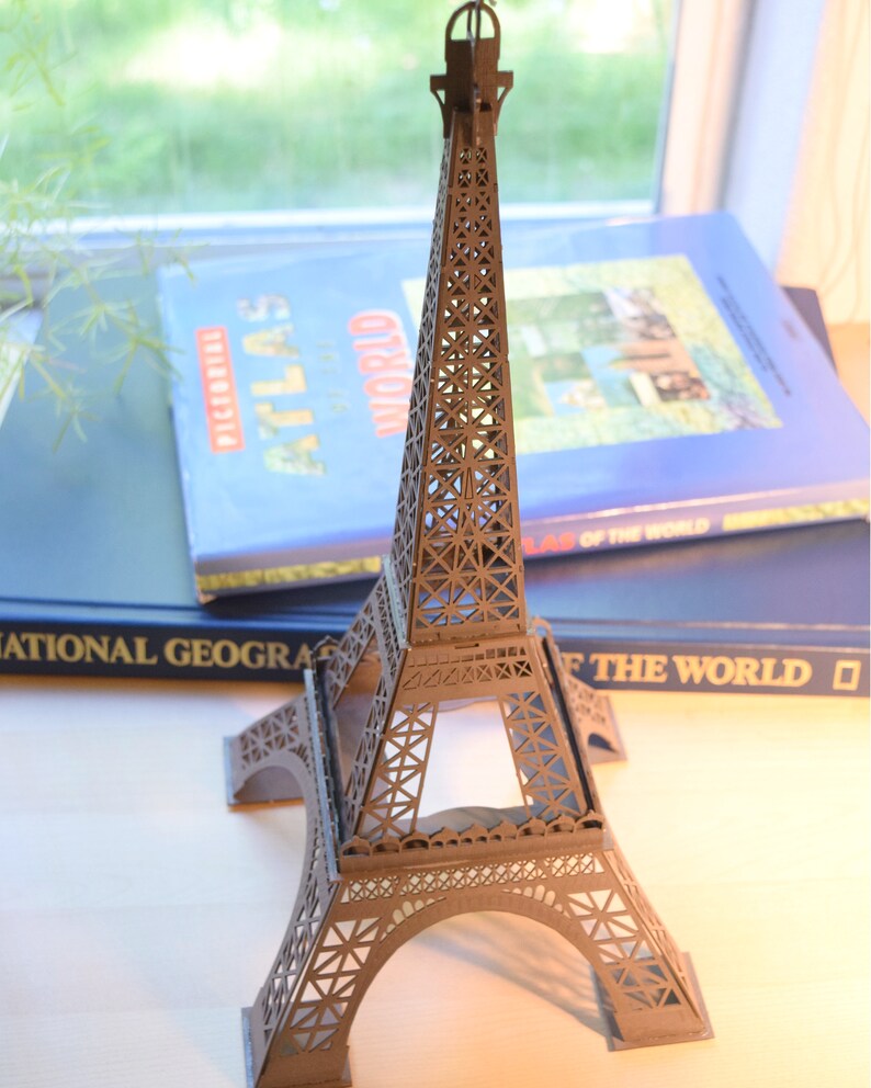 Eiffel Tower Model Kit, Paris France Landmark, 16" Tall, Fun to Build ...