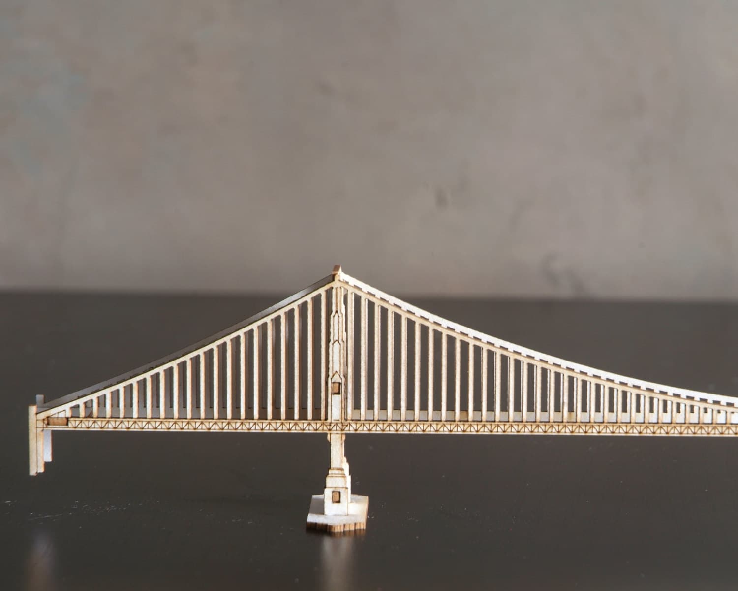 Miniature Golden Gate Bridge Model Kit With Laser Cut Parts, San ...