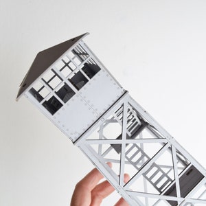 Aermotor Style Fire Lookout Tower Model Kit, 14" Tall, Fun to Build - Etsy