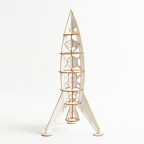Miniature Space Ship Model Kit of the Mars Lander Laser Cut - Etsy