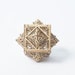 DIY Model Kit Cube Octahedron Dual, Sacred Geometry Laser Cut Gift - Etsy