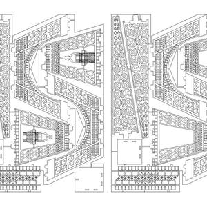 Eiffel Tower DIGITAL DOWNLOAD Model Kit - Paris France Landmark, 16 ...