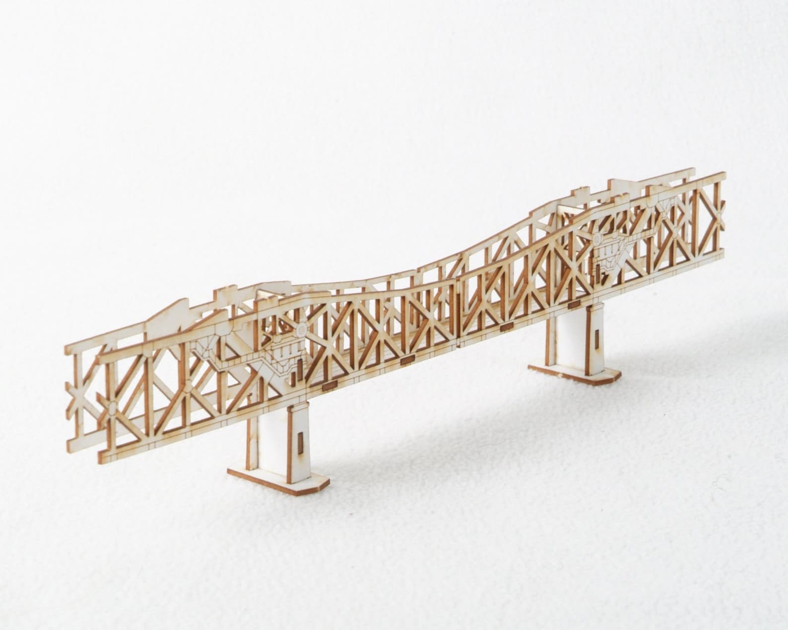 Architectural Model Kit of the Broadway Bridge Portland Oregon ...