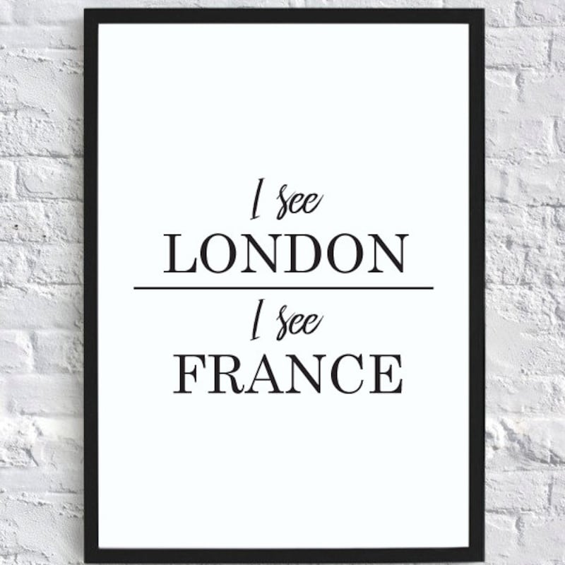 I See London I See France - Etsy
