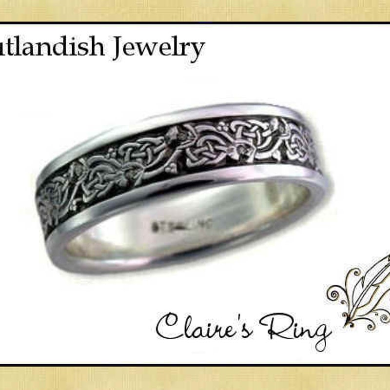 Thistle Ring - Etsy