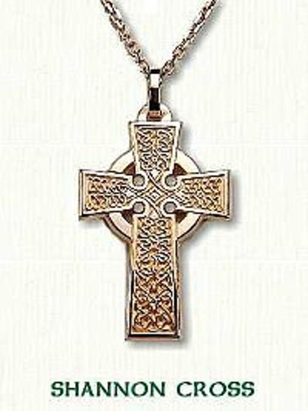 Shannon Cross in Sterling Silver, 1 3/8" Size FB00002D - Etsy