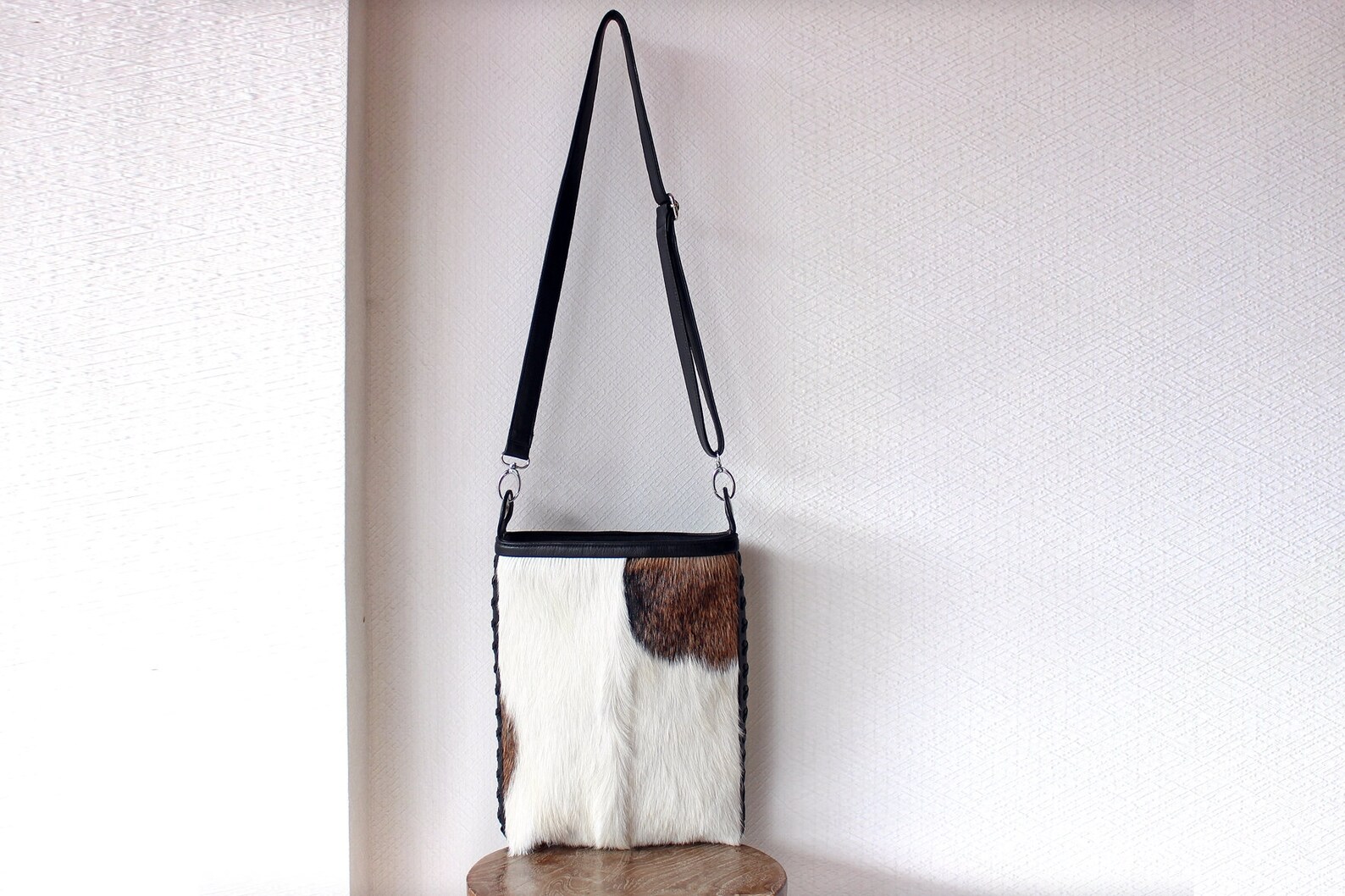 BROWN COWHIDE BAGS Cowhide Weekender Bag Cowhide Leather - Etsy