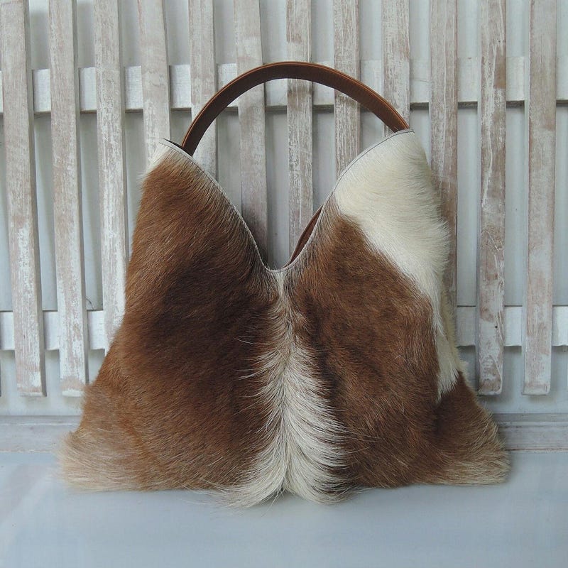 Animal Hide Leather Purse - Etsy
