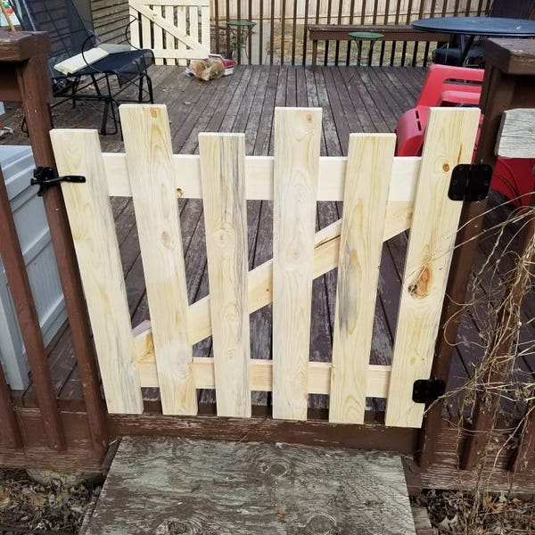 Picket Gate - Etsy
