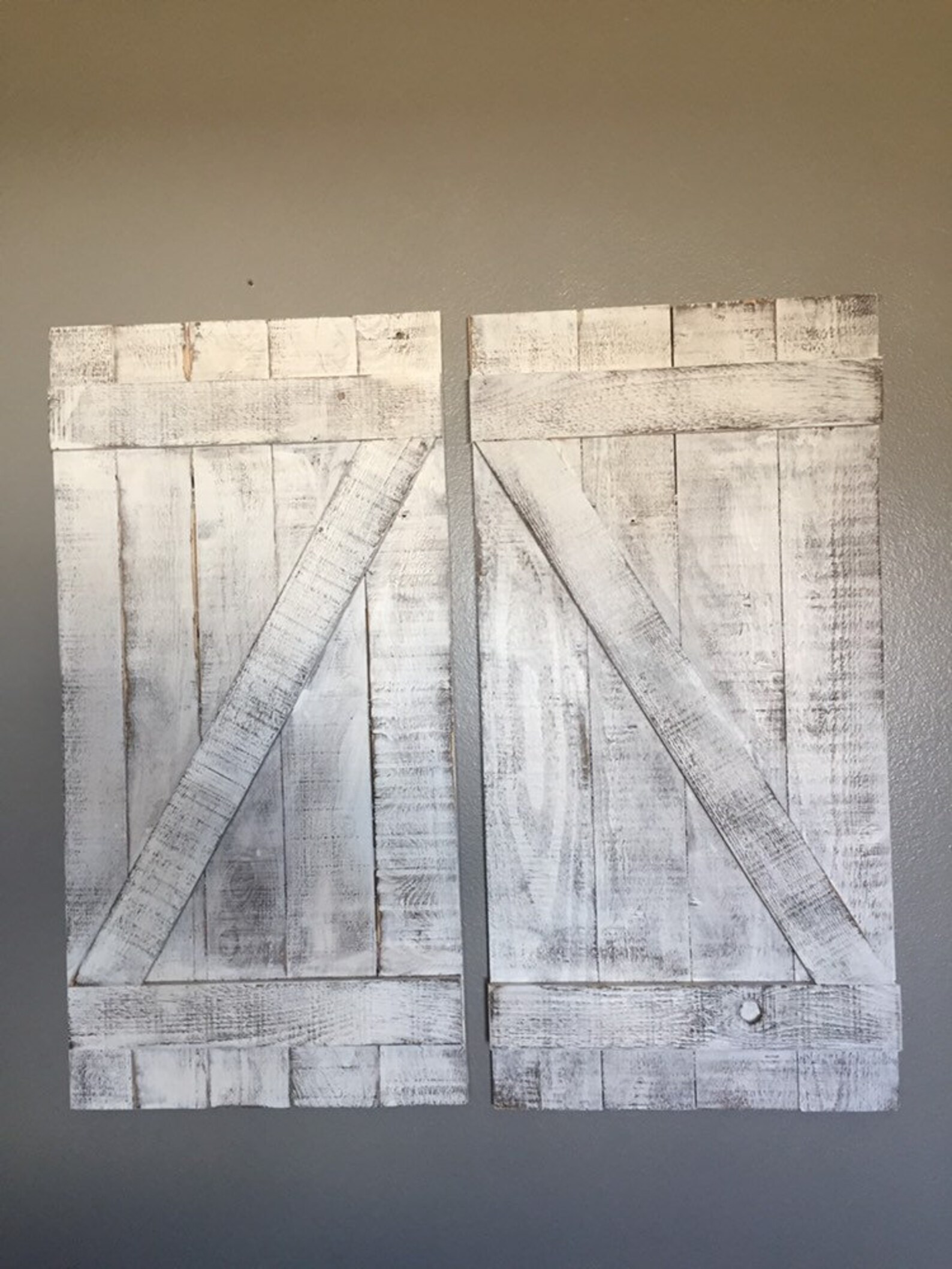 Rustic Pine Shutters FREE SHIPPING | Etsy