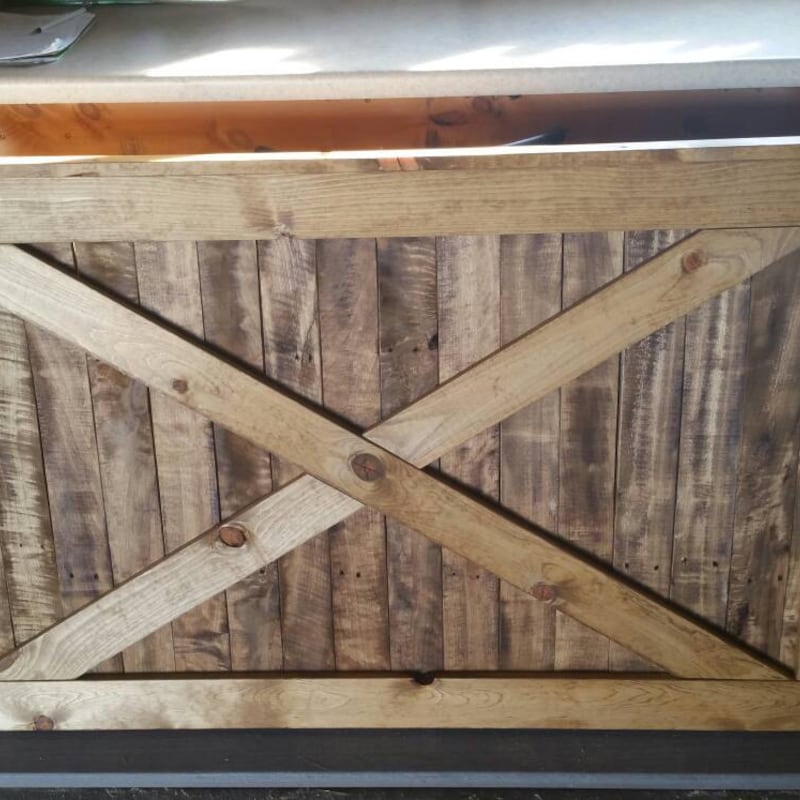 Wooden Deck Gate - Etsy