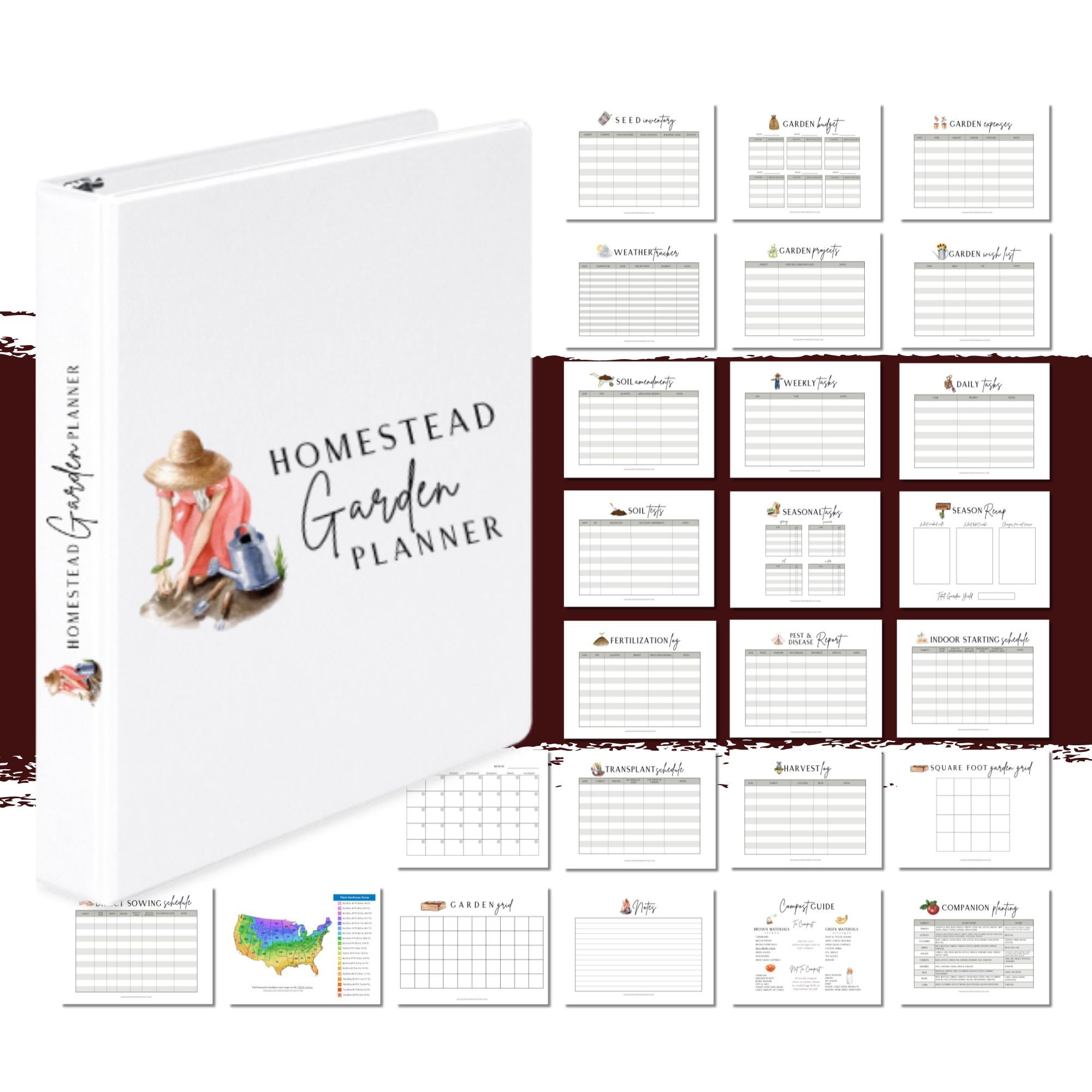 The Homestead Management Planner (PDF) - Etsy