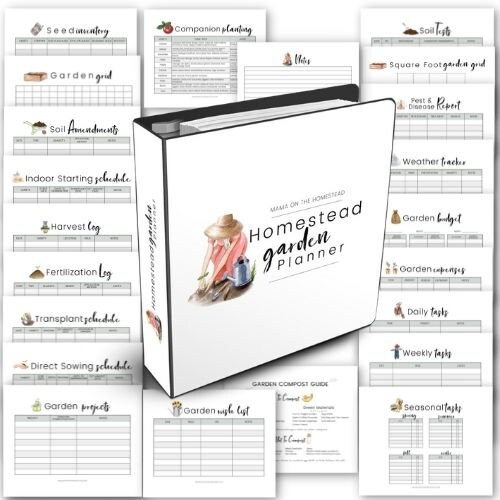 Ultimate Backyard Homestead Printable Kit Garden Planner | Etsy