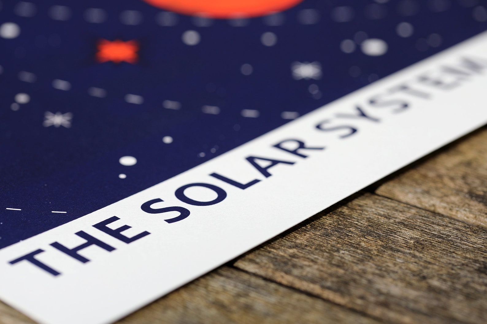 Solar System Screen Printed Poster the Solar System Silk - Etsy