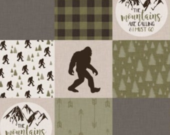 Big Foot Quilt Panel - Etsy