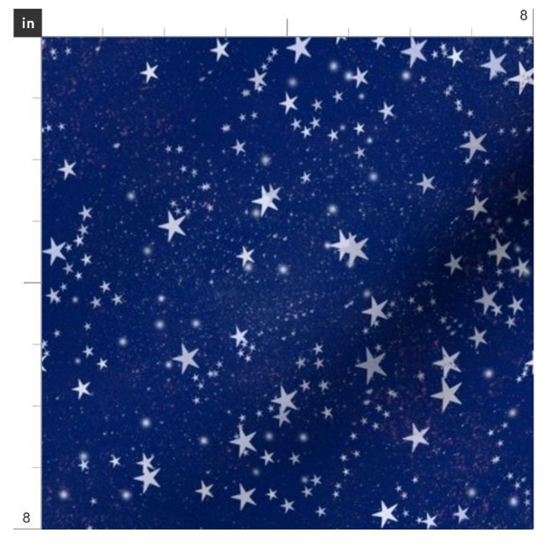 One 1 Curtain Panel stars Everywhere Constellation Optional Blackout ...