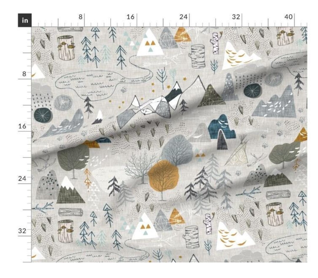 One Curtain Panel or Valance "max's Map Adventure Awaits" - 52 Inch ...