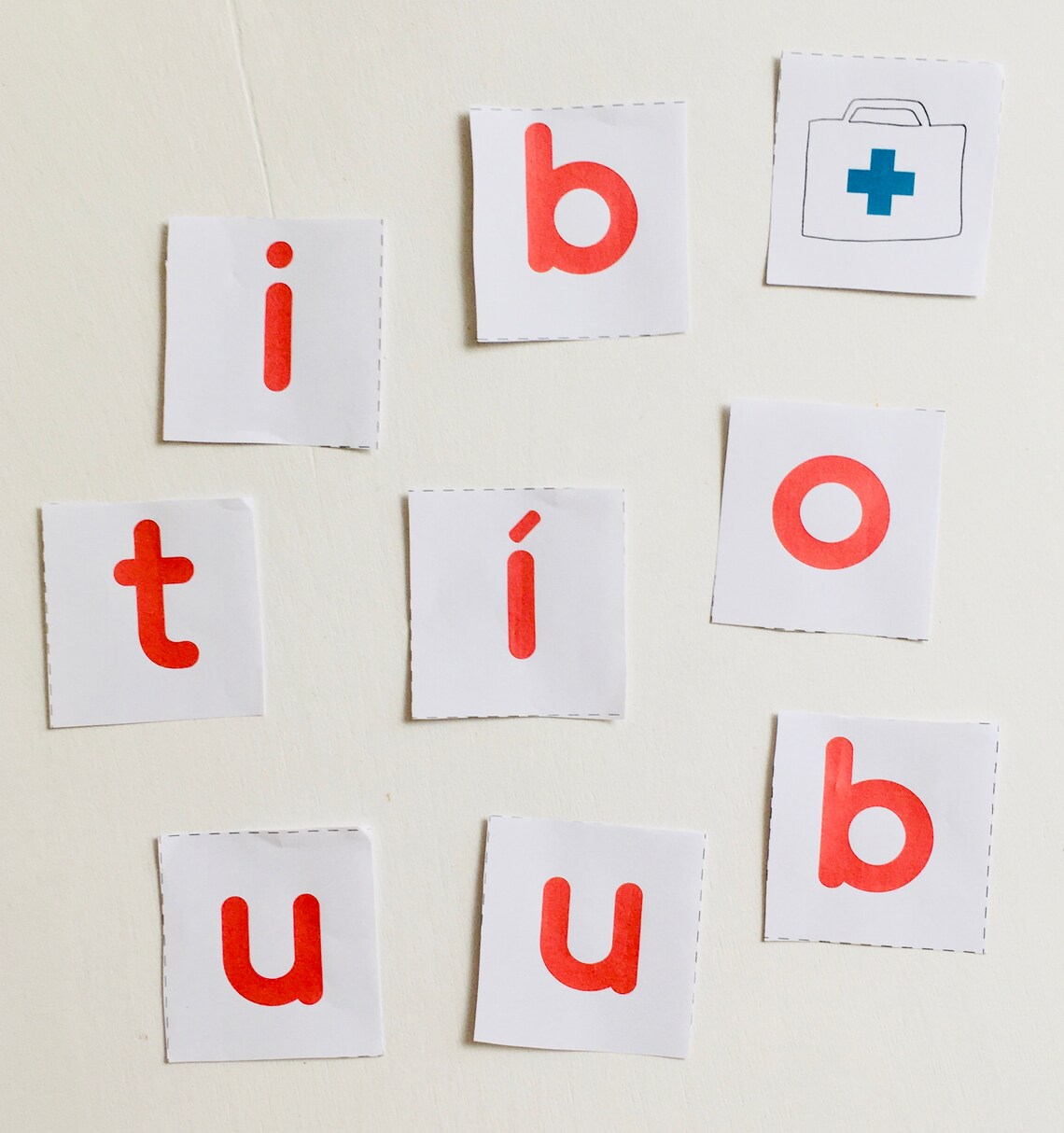 Spanish and English First Aid Kit Home Education Printable Homeschool ...