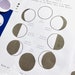 Moon Phases | Lunar Phases Homeschool Printables | Waldorf | Montessori ...