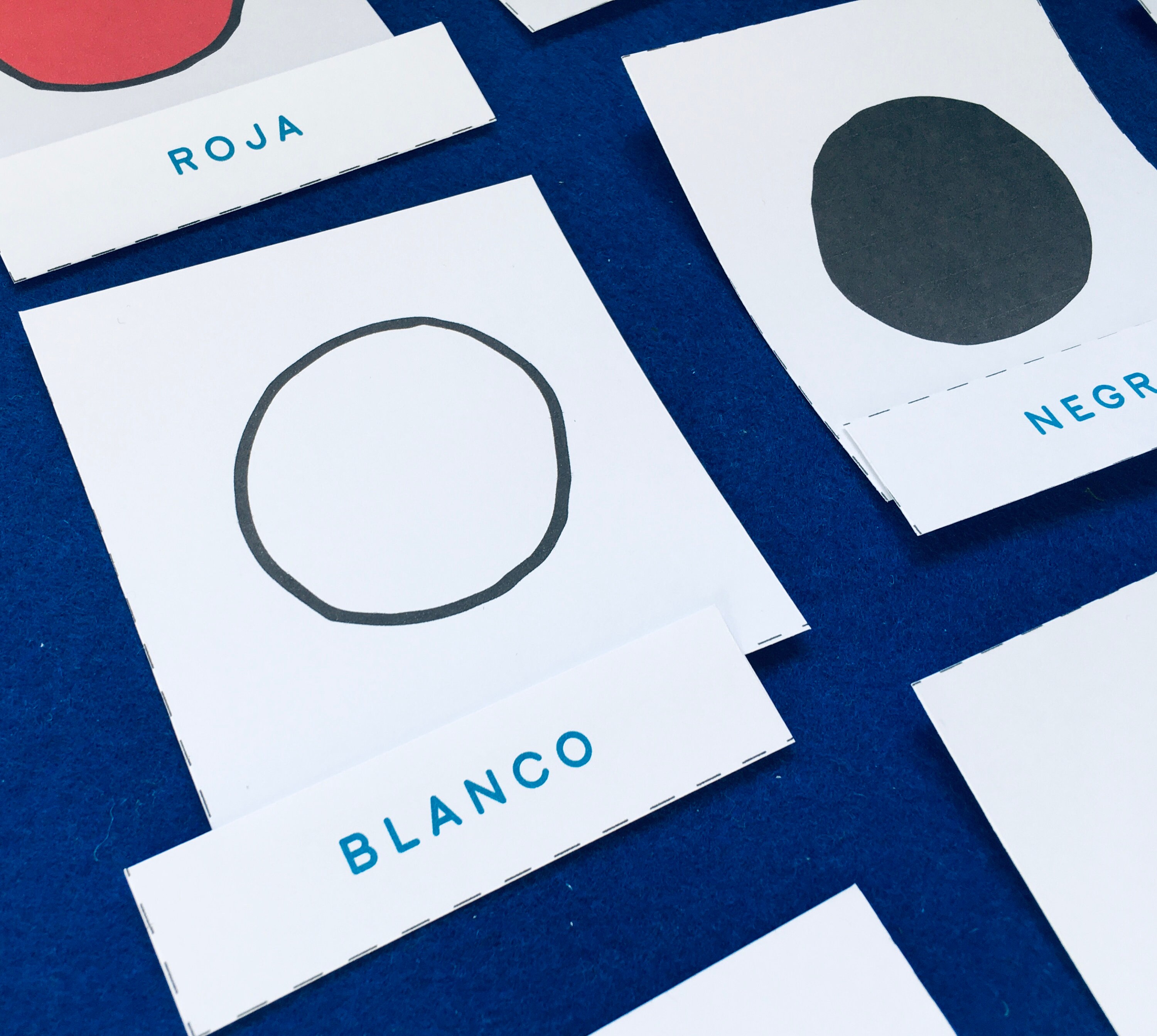 Spanish English Colours Translation Printable | Homeschool | Montessori ...