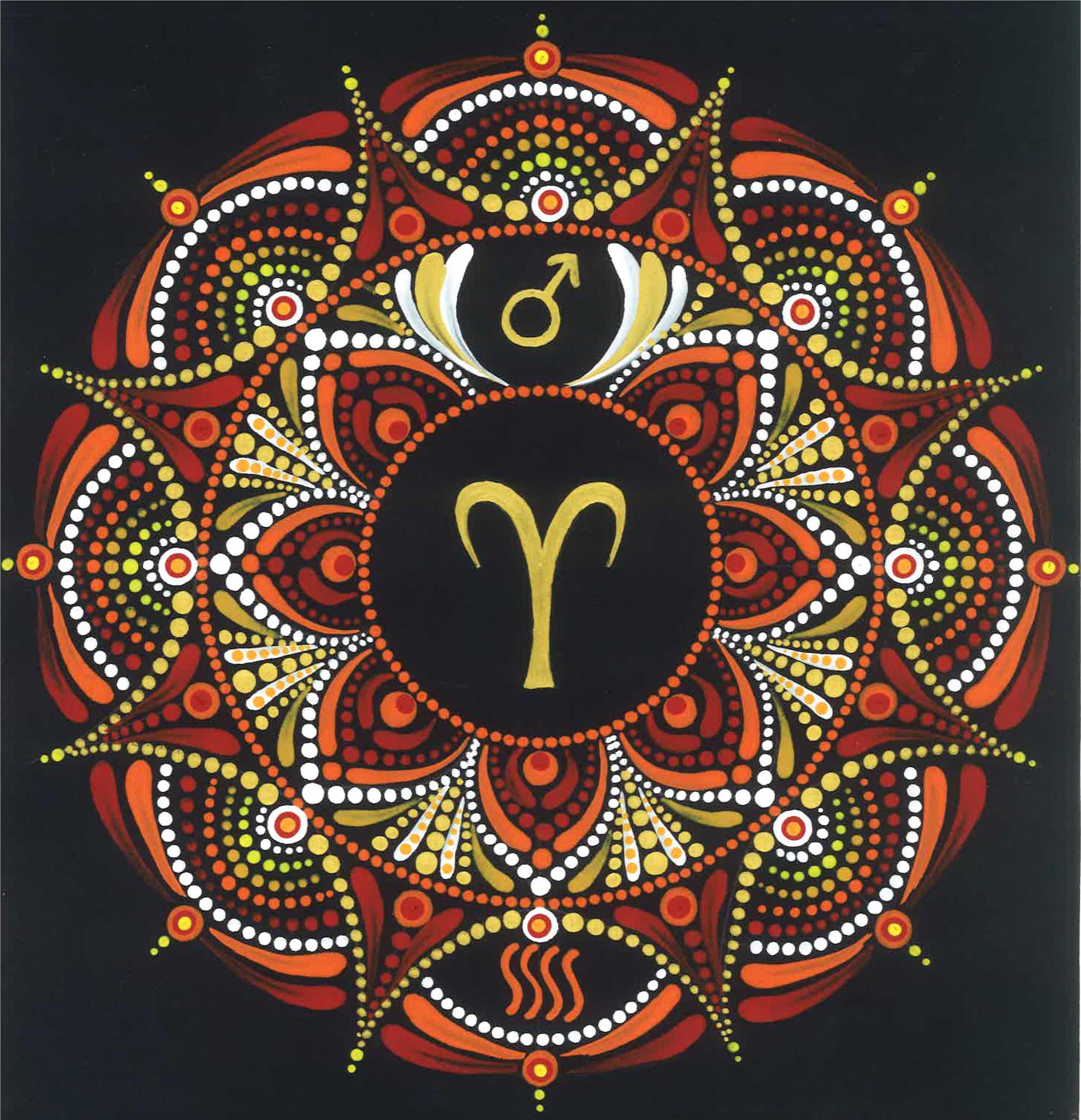 Digital Mandala Pattern. Template and Design With a Book. Mandala for ...