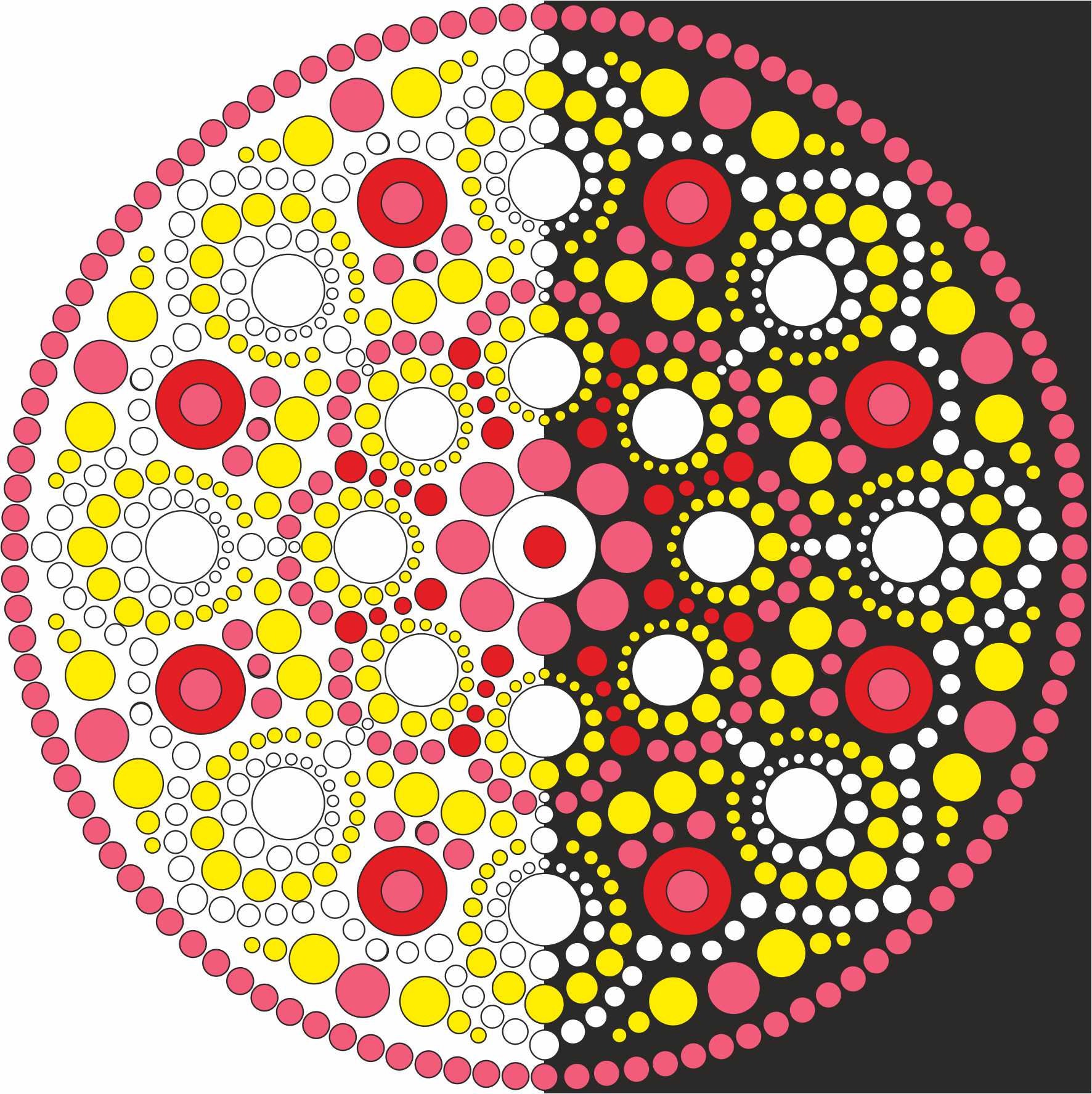 4 Digital Mandala Pattern. 4 Digital Template and Design With a Book ...