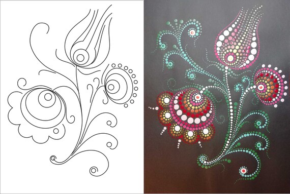 Digital Mandala Pattern. Digital Template and Design. Mandala | Etsy