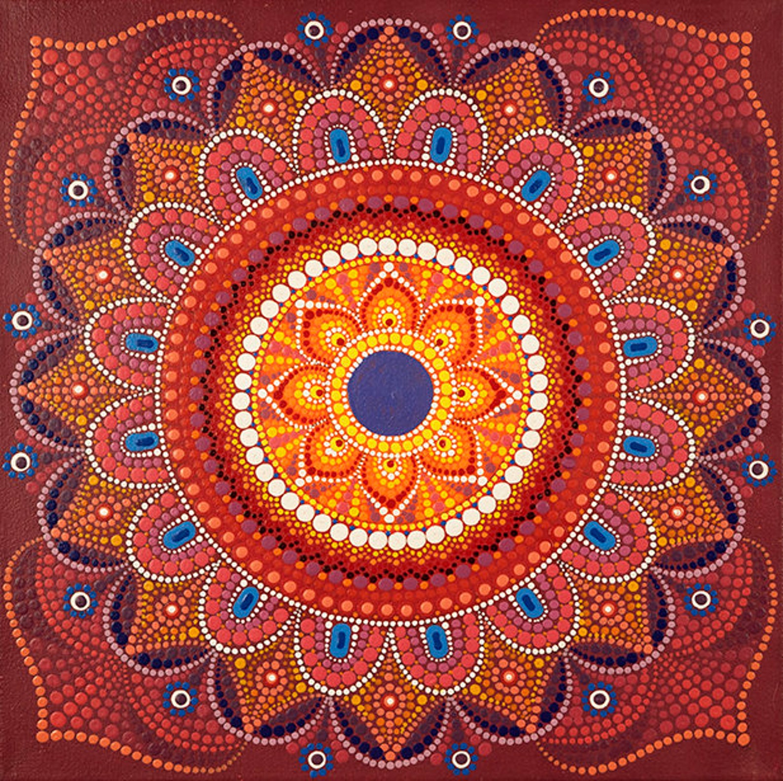 Digital Mandala Pattern. Digital Template and Designwith a - Etsy