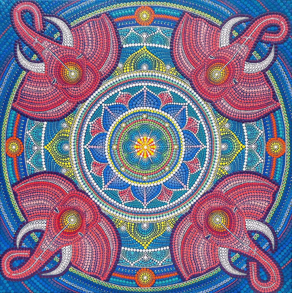 Digital Mandala Pattern. Digital Template and Design With a Book ...