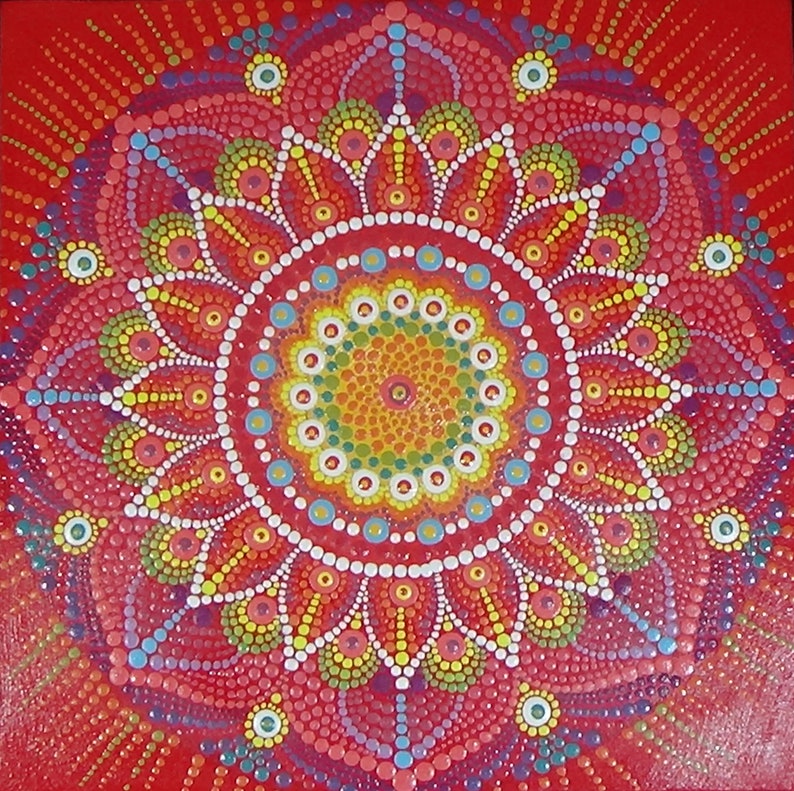 Digital Mandala Pattern. Digital Template and Design With a - Etsy