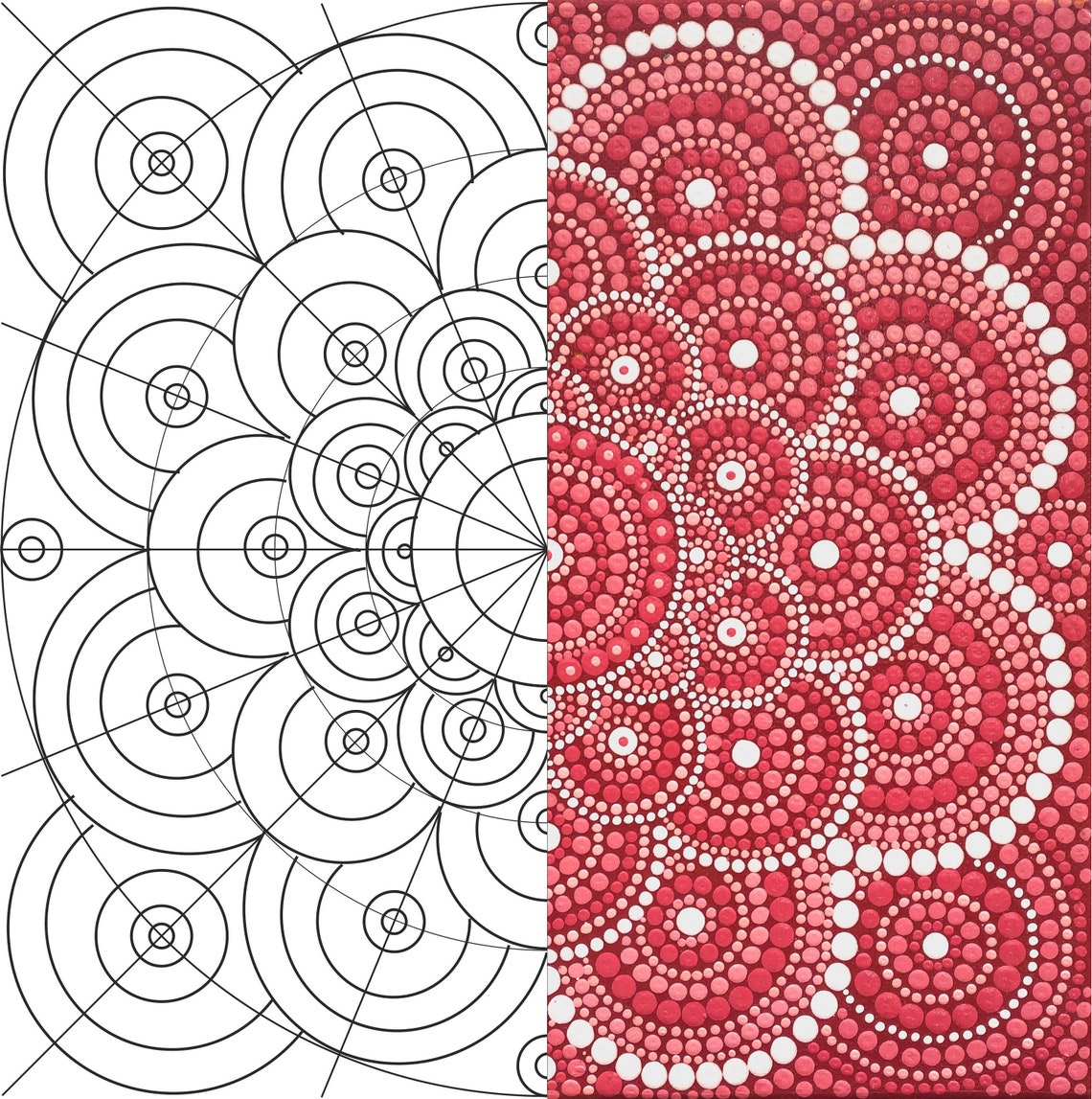 Digital Mandala Pattern. Digital Template and Design With a - Etsy