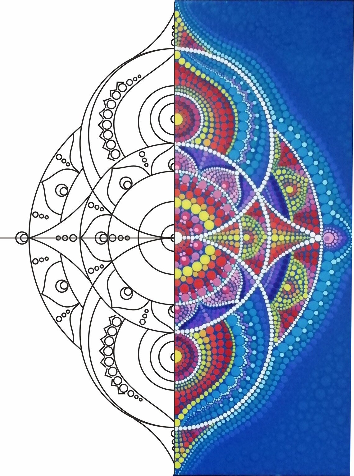 Digital Mandala Pattern. Digital Template and Design. Mandala | Etsy