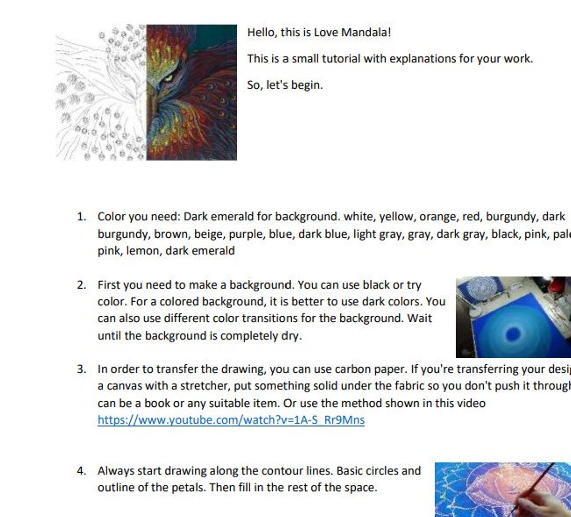 Digital Phoenix Pattern. Digital Template and Design With a - Etsy