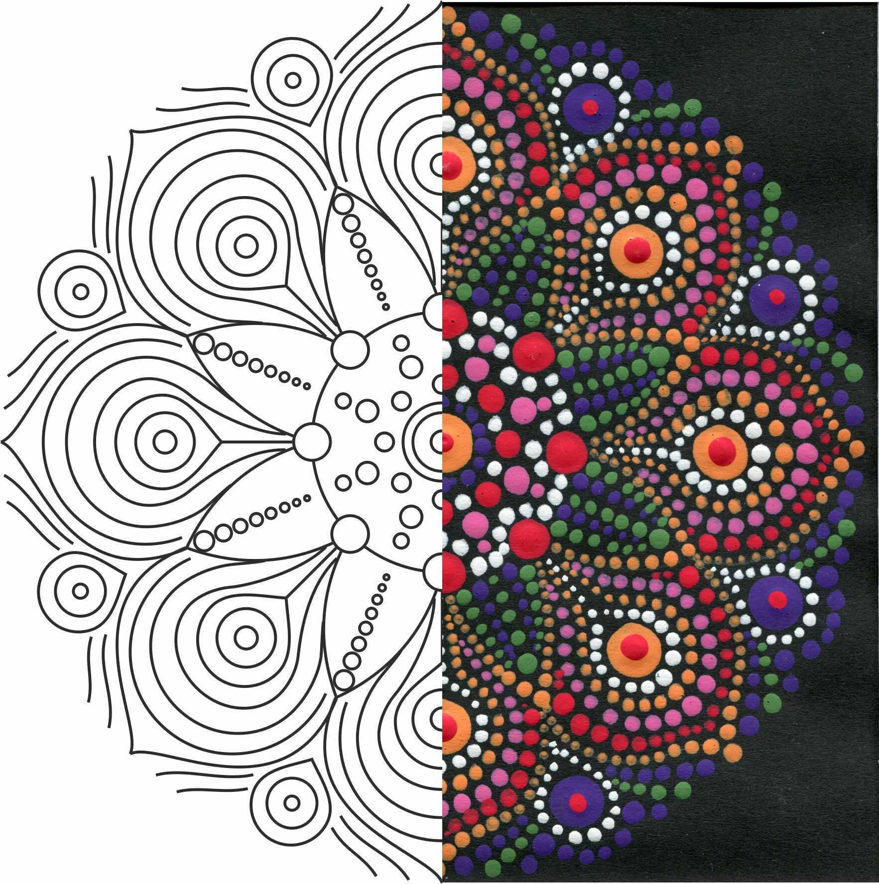 3 Digital Mandala Pattern. Digital Template and Design. Mandala for ...