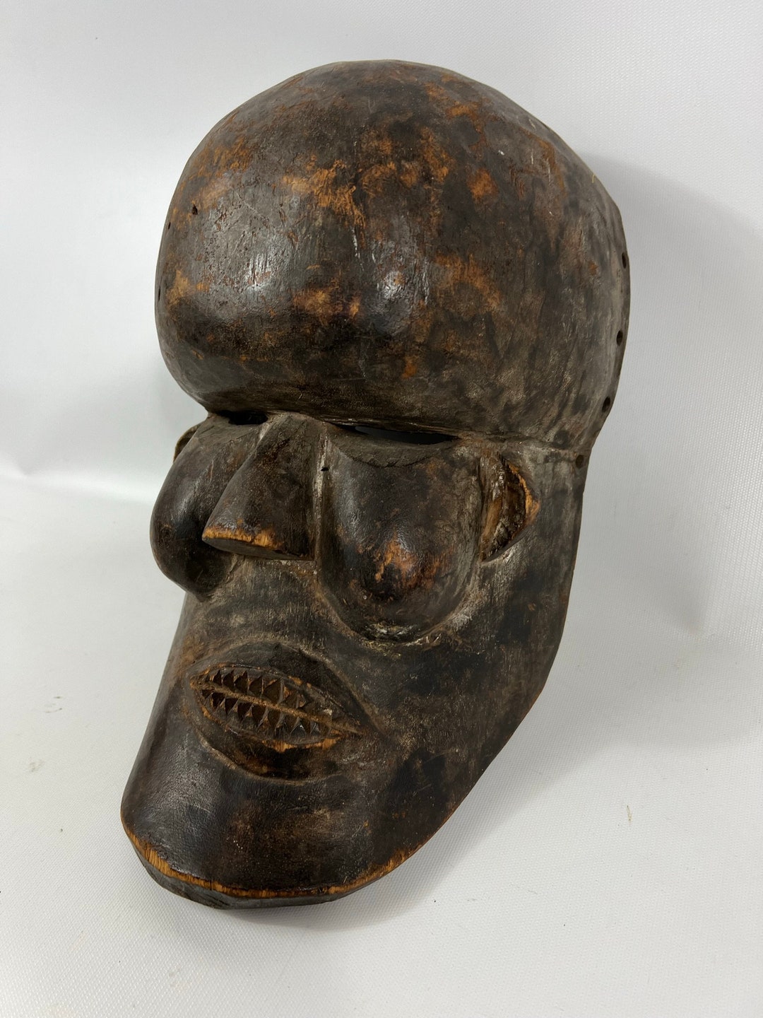 Large Antique African Mask - Tribal Wall Art for Boho Home Decor - Etsy