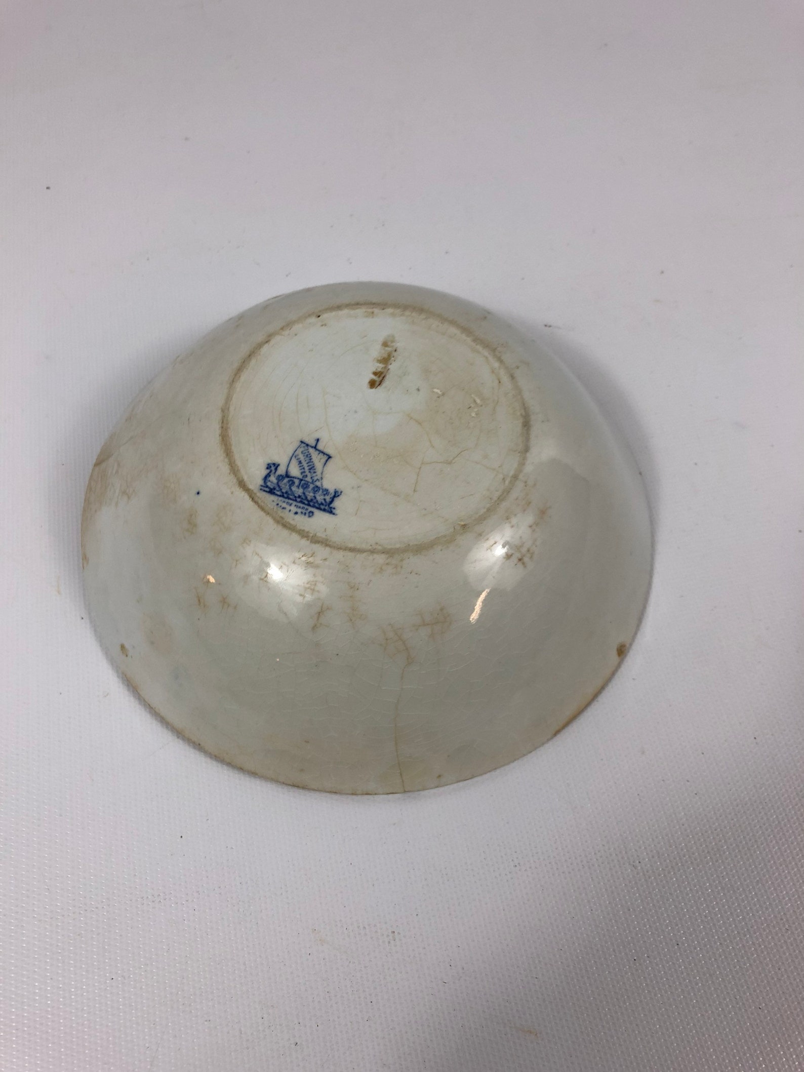Furnivals Limited Antique Pottery Bowl England Circa 1890 Replacement ...