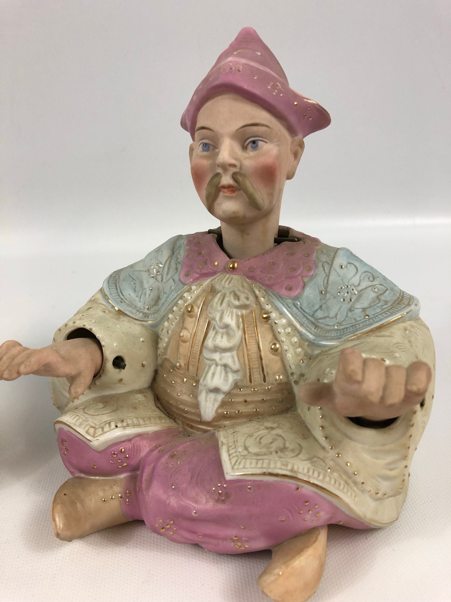 Pair of Antique Bisque nodders, German Nodding Asian Circa 1900-1910 - Etsy