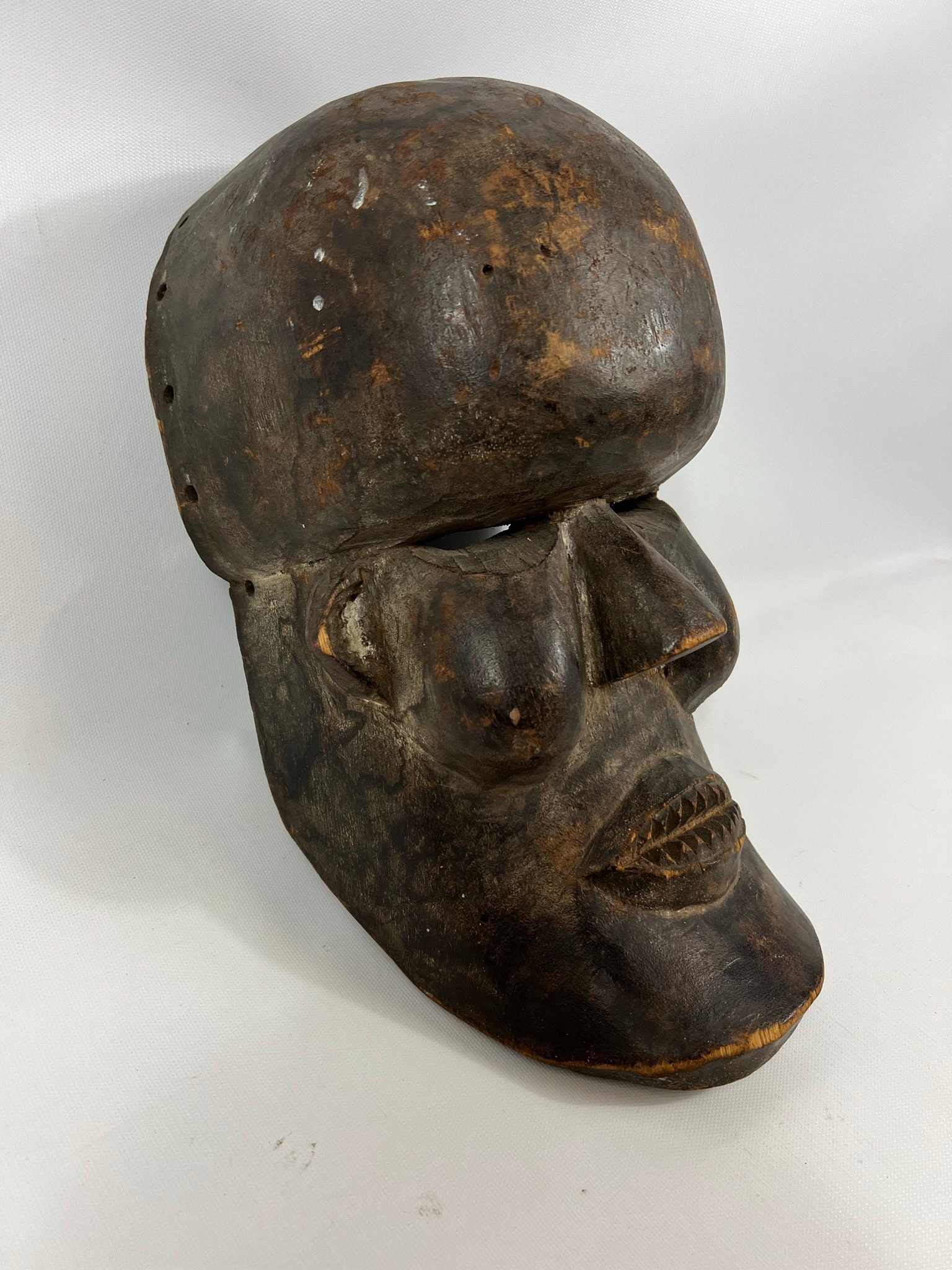 Large Antique African Mask Tribal Wall Art for Boho Home Decor - Etsy