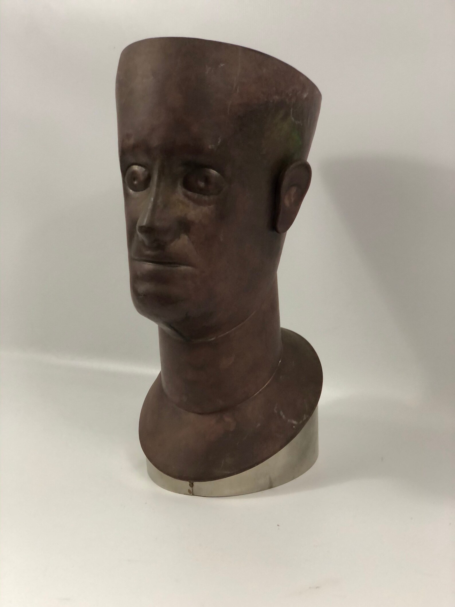 Red Copper Robot Egyptian Sculpture Alien Bust Vintage Fine - Etsy