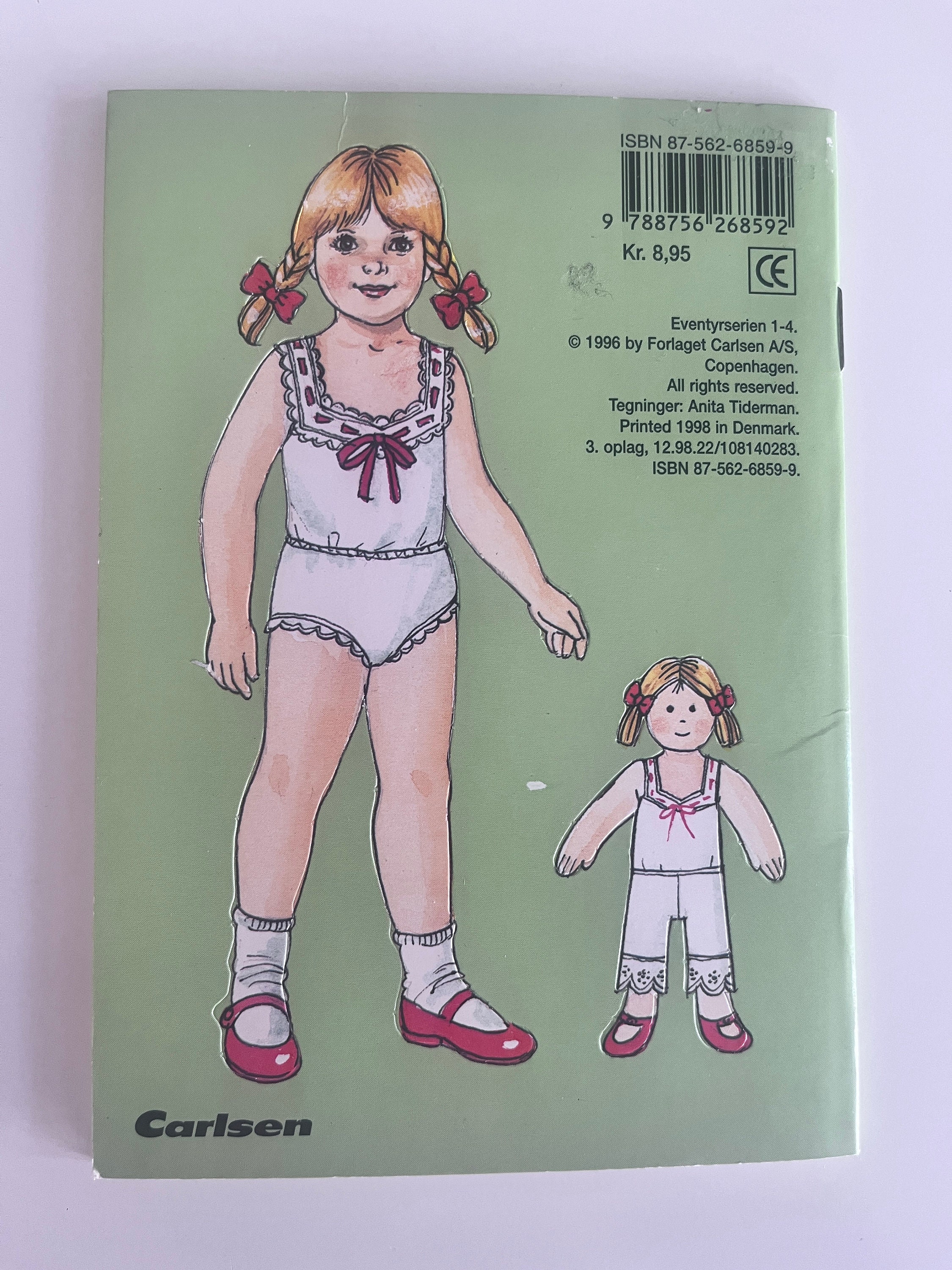 Fairy Tale Paper Dolls in Booklets - Little Red Riding Hood and ...