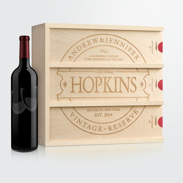 Wine Box - Etsy