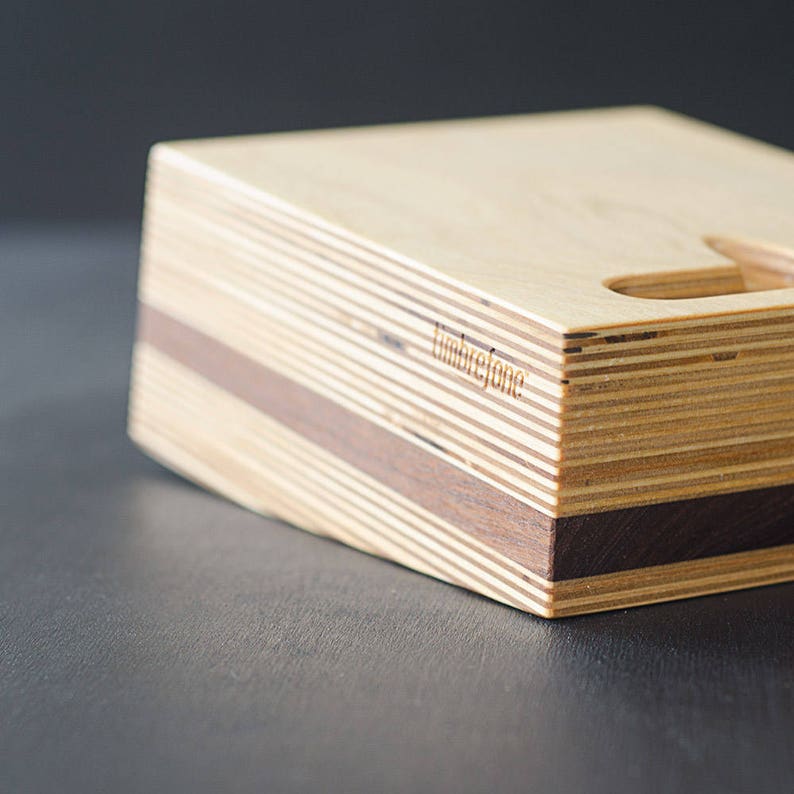 Timbrefone™ Strata Walnut Phone Amplifier // Acoustic Wood | Etsy