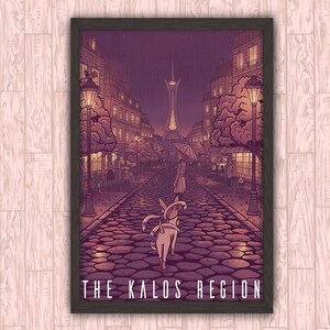 The Kalos Region - Pokemon Anime Video Game Sylveon Paris Inspired ...