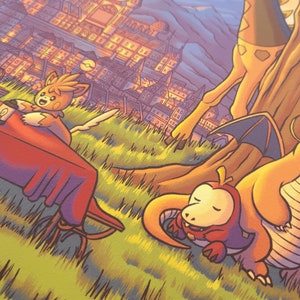 The Paldea Region - Pokemon Anime Video Game Scarlet Violet Inspired ...