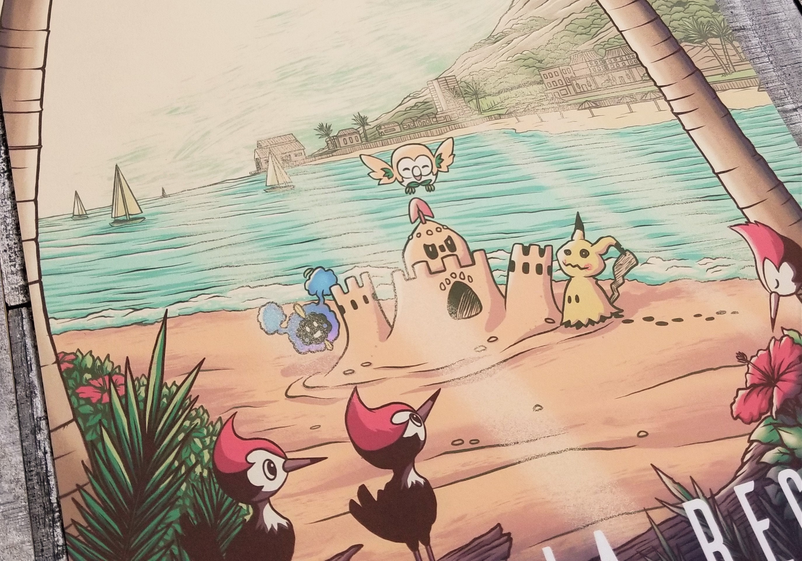 The Alola Region - Nostalgic Beach Island Anime Video Game Hawaii ...