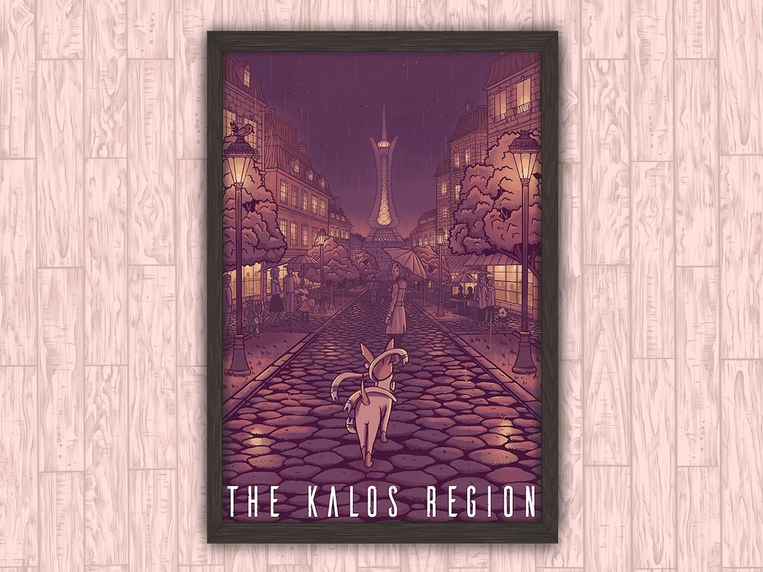 The Kalos Region - Nostalgic Anime Video Game City Paris France ...