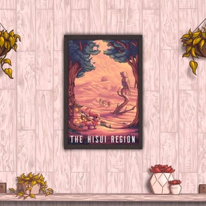 The Hisui Region - Nostalgic Anime Video Game Legends Arceus Inspired ...